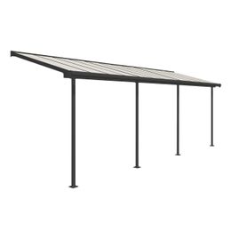 Tchibo - Terrassen&uuml;berdachung &raquo;Sierra&laquo; - 670x230x266cm - grau -