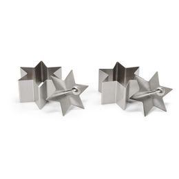 Tchibo - 2 Vorspeisen- und Dessertformen - silber