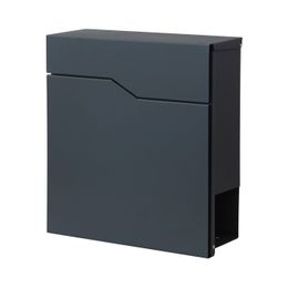Tchibo - Briefkasten &raquo;Brixa B&laquo; - 11x37x37cm - anthrazit -