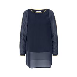 Tchibo - Doublelayer-Shirt - Damen - Gr. 44 - dunkelblau