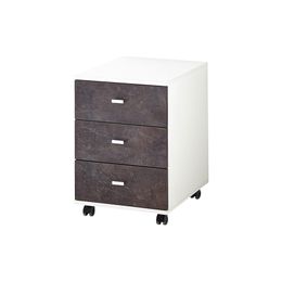 Tchibo - Rollcontainer &raquo;Altino&laquo; - 40x49x57cm - wei&szlig; -