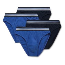 Tchibo - 4 Slips - Herren - Gr. L/6 - dunkelblau