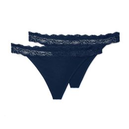 Tchibo - 2 Strings - Damen - Gr. M - dunkelblau