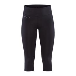Craft Adv Essence Short Sleeveence Capri Tights 2 Bekleidung Damen schwarz M