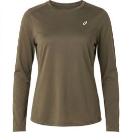 asics Core LS Top Bekleidung Damen gr&uuml;n XS