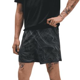 Hoka One One Hoka Glide Short 5" Brief CLF PRT Bekleidung Herren schwarz XL
