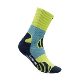 Bauerfeind Sports Trail Run Mid Cut Socks Bekleidung Herren gr&uuml;n S