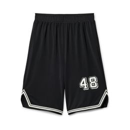 Tchibo - Kinder-Basketballshorts - Gr. 170/176 - schwarz