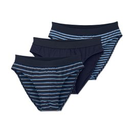 Tchibo - 3 Slips - Herren - Gr. L/6 - dunkelblau