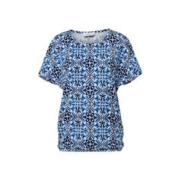 Tchibo - Bedrucktes Blusenshirt - Damen - Gr. S - wei&szlig;/print
