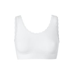Tchibo - Seamless-Bustier - Damen - Gr. M - wei&szlig;