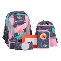 Tchibo - SCHOOL-MOOD -Schulrucksack-Set Loop Air - hellblau