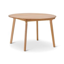 Tchibo - Runder Gartentisch - 122,5x76,5x16,5cm - braun -