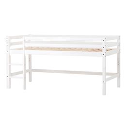 Hoppekids Halbhochbett &raquo;Dream&laquo; - 101x105x208cm - wei&szlig; -