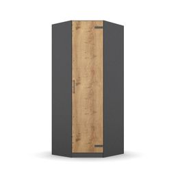 Rauch Eckkleiderschrank &raquo;Butte&laquo; - 85x72x197cm - grau -