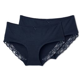 Tchibo - 2 Pantys - Damen - Gr. L - dunkelblau
