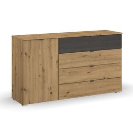 Rauch Kommode &raquo;Apollon&laquo; mit T&uuml;r - 140x42x81cm - braun -