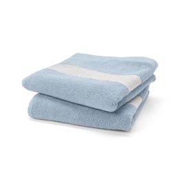 Tchibo - 2 Premium-Handt&uuml;cher - hellblau