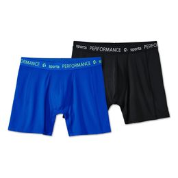 Tchibo - 2 Sport-Slipboxer - Herren - Gr. M/5 - anthrazit