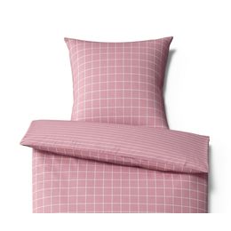 Tchibo - Flanell-Bettw&auml;sche - wei&szlig;