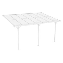 Tchibo - Terrassen&uuml;berdachung - 435x300x270cm - wei&szlig; -