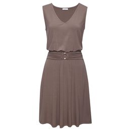 Lascana Kleid Damen Gr&ouml;&szlig;e 40 brokat Sommerkleid
