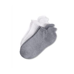 Tchibo - 2 Paar Funktions-Sneakersocken - Unisex - Gr. 39-42 - wei&szlig;