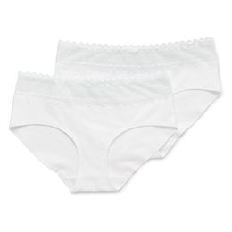 Tchibo - 2 Pantys - Damen - Gr. M - wei&szlig;