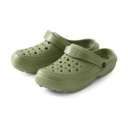Tchibo - Unisex-Clogs - Unisex - Gr. 41 - olivgr&uuml;n