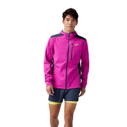 Brooks High Point Waterproof Jacket 2.0 Bekleidung Herren pink S