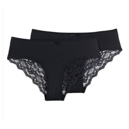 Tchibo - 2 Brazilslips - Damen - Gr. S - schwarz