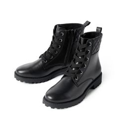 Tchibo - Leder-Boots - Damen - Gr. 39 - schwarz
