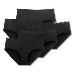 Tchibo - 5 Pantys - Damen - Gr. L - schwarz