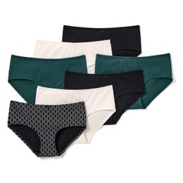 Tchibo - 7 Pantys - Damen - Gr. L - dunkelgr&uuml;n