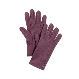 Tchibo - Sweat-Handschuhe - Damen - Gr. 7 - braun