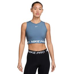 Nike Pro Dri-Fit 365 Crop Tank Bekleidung Damen blau S