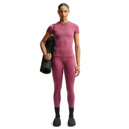 Nike One Dri-Fit HR 7/8 Tight USEAM Bekleidung Damen rot XL