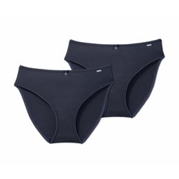 Tchibo - 2 Slips - Damen - Gr. XL - dunkelblau