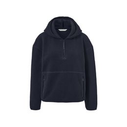 Tchibo - Teddy-Kapuzenpullover - Damen - Gr. S - dunkelblau