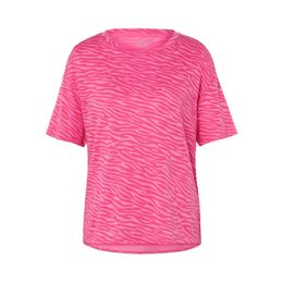 Tchibo - Sportshirt - Damen - Gr. M - rosa/print