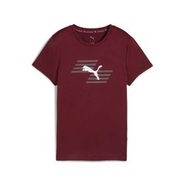 Puma x Hyrox Poly Graphic Tee Bekleidung Damen rot XS