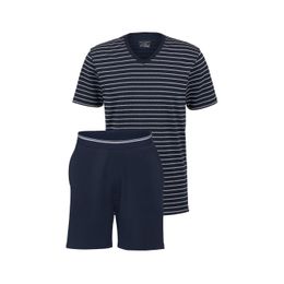 Tchibo - Shorty-Pyjama - Herren - Gr. M - dunkelblau