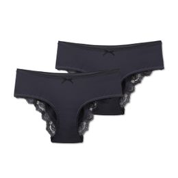 Tchibo - 2 Hipster - Damen - Gr. M - anthrazit