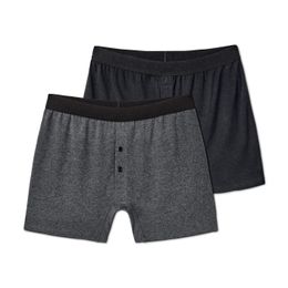 Tchibo - 2 Jersey-Boxershorts - Herren - Gr. Xl/7 - schwarz