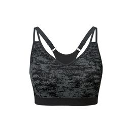 Tchibo - Sport-Bustier - Damen - Gr. XL - schwarz/jacquard