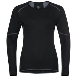 Odlo Active X-Warm Eco Bl Top Crew Neck L/S Bekleidung Damen schwarz L