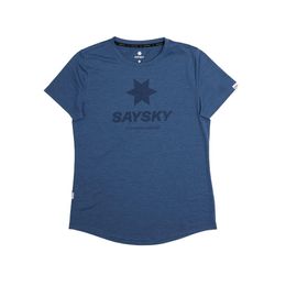 Saysky Logo Combat Pro T-shirt Bekleidung Damen blau S