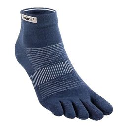 injinji Run Original Weight Mini Crew Bekleidung Unisex blau L