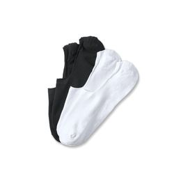 Tchibo - 2 Paar Sport-F&uuml;&szlig;linge - Unisex - Gr. 39-42 - schwarz
