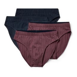 Tchibo - 4 Slips - Herren - Gr. Xl/7 - dunkellila